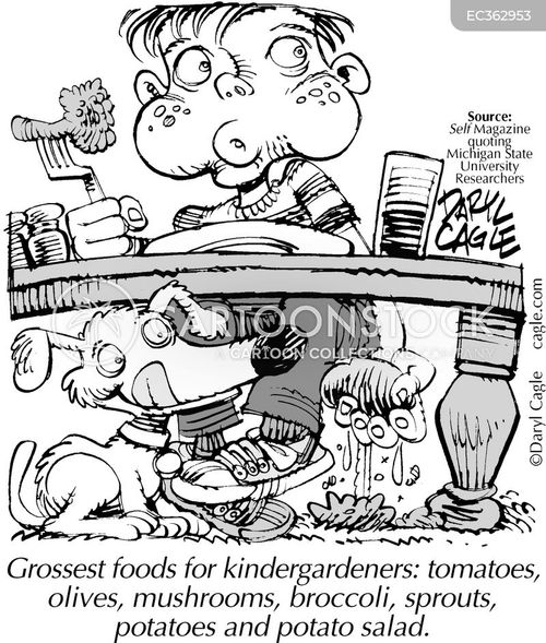 Food Exploration Cartoons and Comics - funny pictures from CartoonStock