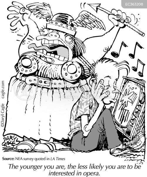 Opera Glasses Cartoons and Comics - funny pictures from CartoonStock