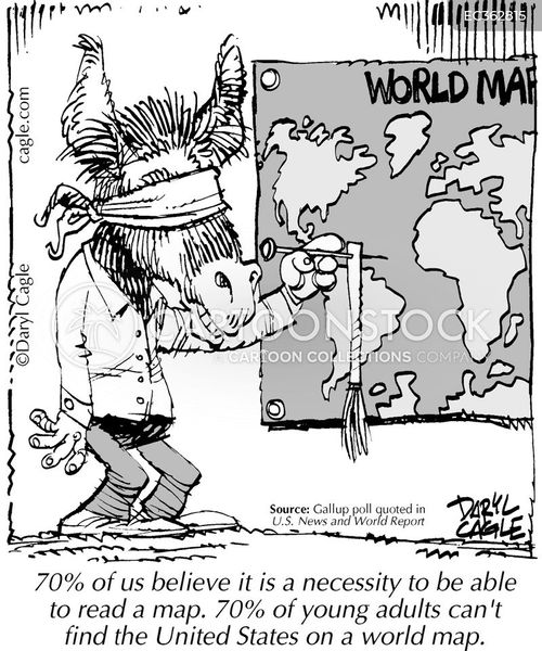 Cartographer Cartoons and Comics - funny pictures from CartoonStock