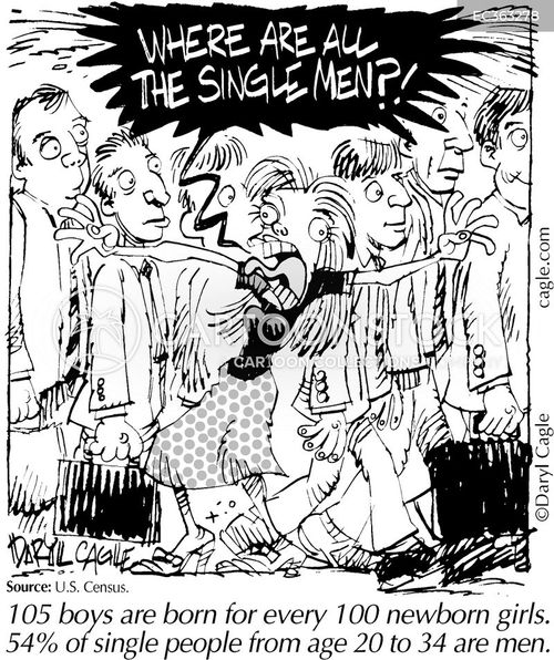 Singles Chart Cartoons and Comics - funny pictures from CartoonStock