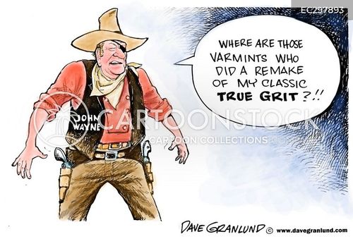 True Grit Cartoons and Comics - funny pictures from CartoonStock