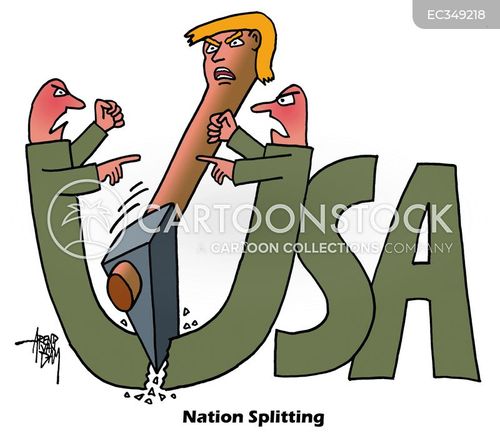 Disunity Cartoons and Comics - funny pictures from CartoonStock