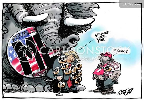America Trump First Cartoons and Comics - funny pictures from CartoonStock