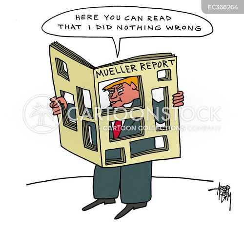 Muller Report Cartoons and Comics - funny pictures from CartoonStock