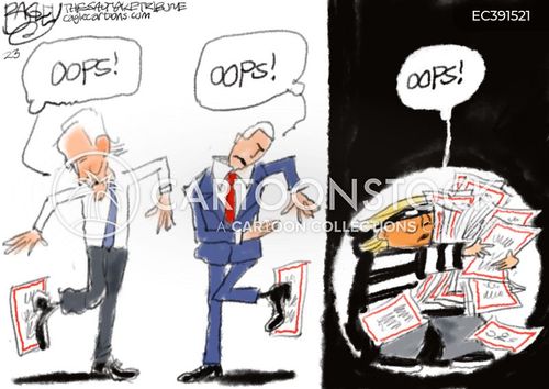 Top-secret Documents Cartoons and Comics - funny pictures from CartoonStock