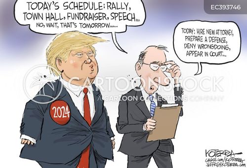 Campaign Schedule Cartoons and Comics - funny pictures from CartoonStock