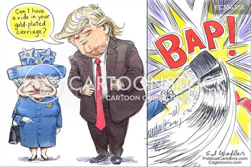 Gold-plated Carriage Cartoons and Comics - funny pictures from CartoonStock