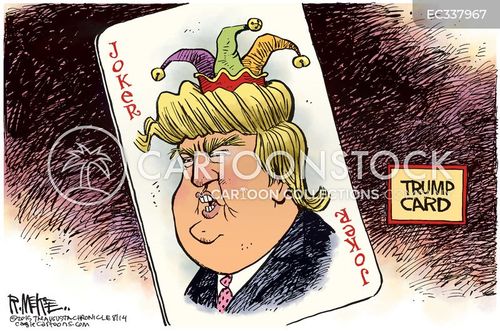 Joker Card Cartoons and Comics - funny pictures from CartoonStock