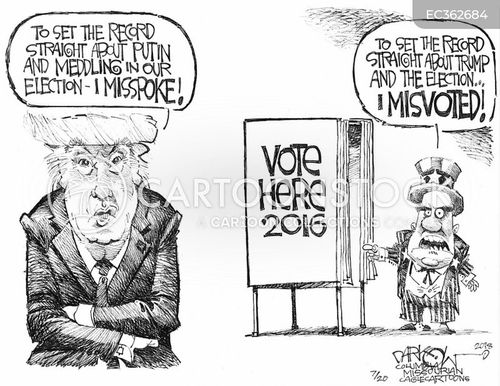 Political Collusion Cartoons and Comics - funny pictures from CartoonStock