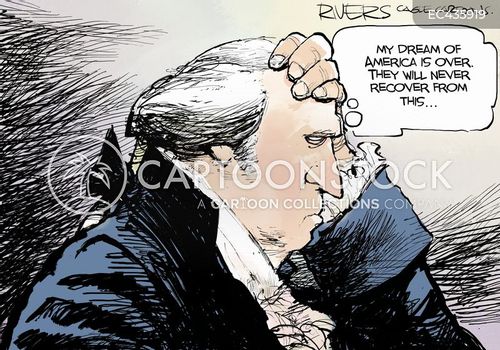 Crossing The Rubicon Cartoons and Comics - funny pictures from CartoonStock