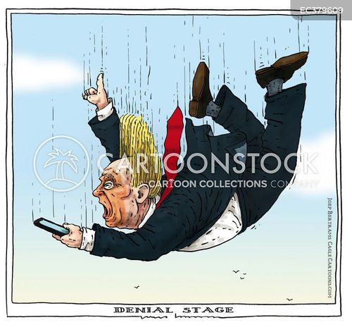 Denial Mode Cartoons and Comics - funny pictures from CartoonStock