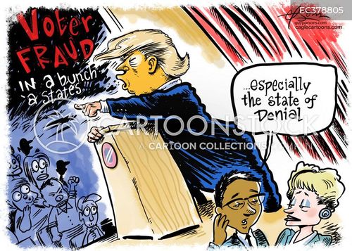 Phony Voter Fraud Claims Cartoons and Comics - funny pictures from ...