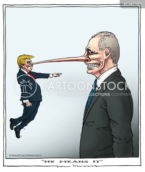 Political Collusion Cartoons and Comics - funny pictures from CartoonStock