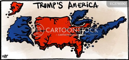 America Map Cartoons and Comics - funny pictures from CartoonStock