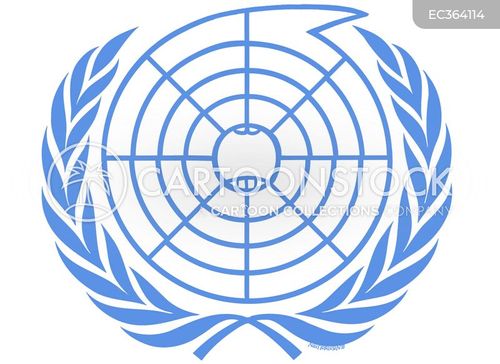 Un Speeches Cartoons and Comics - funny pictures from CartoonStock