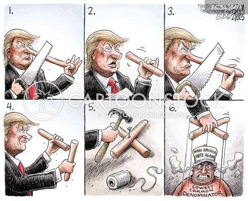 Fear Of Truth Cartoons and Comics - funny pictures from CartoonStock