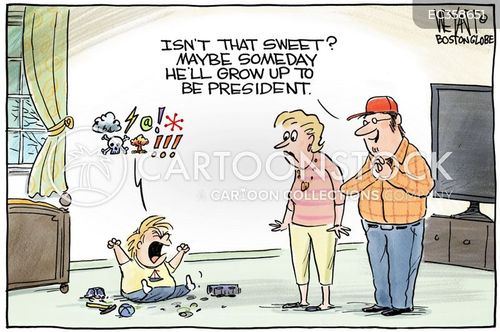 Presidential Conduct Cartoons and Comics - funny pictures from CartoonStock