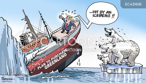 Trump-and-greenland Cartoons and Comics - funny pictures from CartoonStock