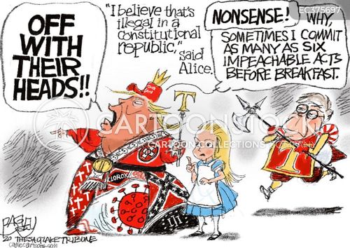 Queen Alice Cartoons and Comics - funny pictures from CartoonStock