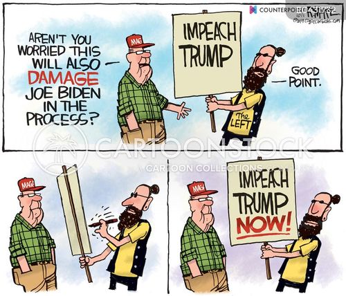 Impeachment Marathon Cartoons and Comics - funny pictures from CartoonStock