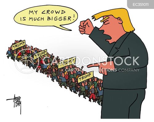 Inauguration Mall Cartoons and Comics - funny pictures from CartoonStock