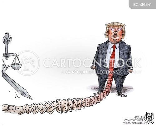 Pillars Of Justice Cartoons and Comics - funny pictures from CartoonStock