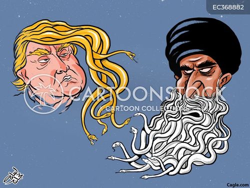 Trump-and-iran Cartoons and Comics - funny pictures from CartoonStock