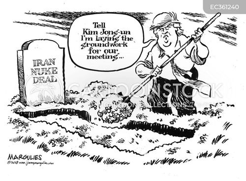 Trump-and-iran Cartoons and Comics - funny pictures from CartoonStock