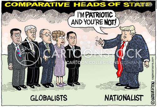 Isolationism Cartoons and Comics - funny pictures from CartoonStock