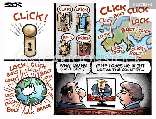 Locked Out Cartoons and Comics - funny pictures from CartoonStock