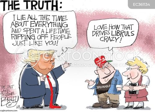 Liars Cartoons and Comics - funny pictures from CartoonStock