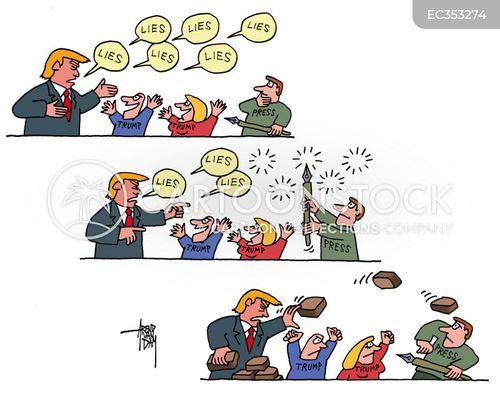 Debunking Lies Cartoons and Comics - funny pictures from CartoonStock