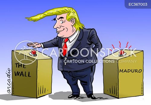 Trump And Maduro Cartoons and Comics - funny pictures from CartoonStock