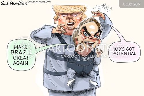 Mini Me Cartoons and Comics - funny pictures from CartoonStock