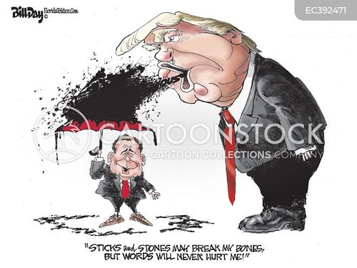 Namecalling Cartoons and Comics - funny pictures from CartoonStock