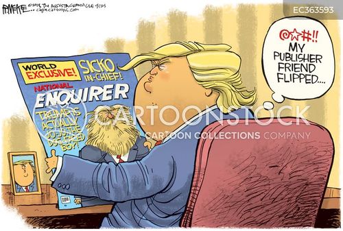 Enquirer Cartoons and Comics - funny pictures from CartoonStock