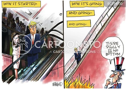 Unhinged President Cartoons and Comics - funny pictures from CartoonStock