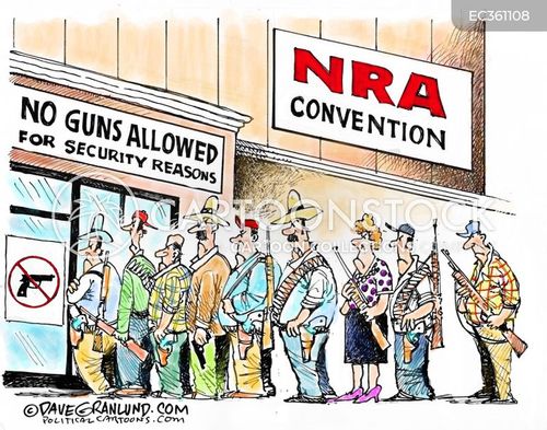 Gun Ban Cartoons and Comics - funny pictures from CartoonStock