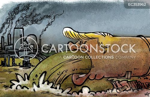 Pollution Threshold Cartoons and Comics - funny pictures from CartoonStock