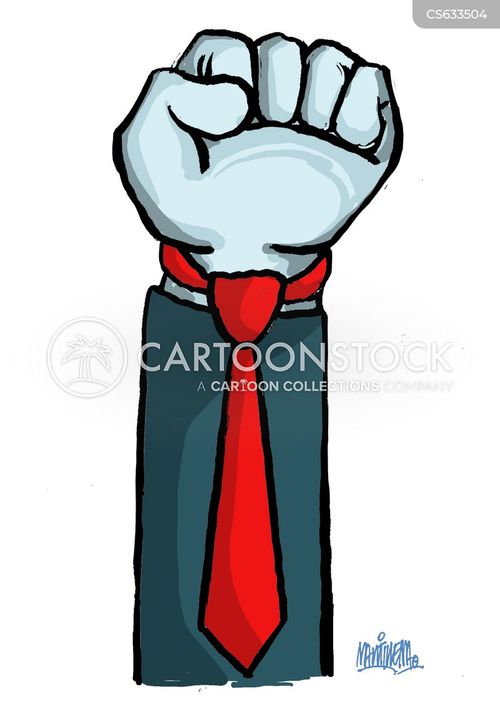 Power Fist Cartoons and Comics - funny pictures from CartoonStock