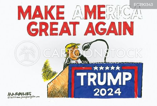 Trump 2024 Cartoons and Comics - funny pictures from CartoonStock