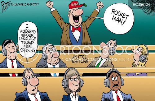 Trump-and-un Cartoons and Comics - funny pictures from CartoonStock