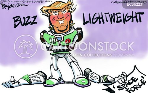 Spaceforce Cartoons and Comics - funny pictures from CartoonStock