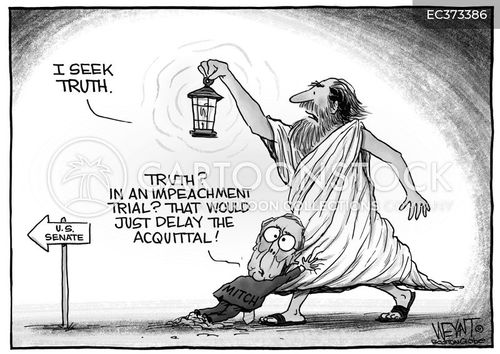 Truth Seeker Cartoons and Comics - funny pictures from CartoonStock