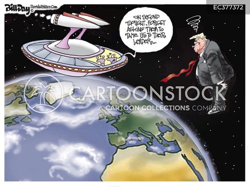 Space People Cartoons and Comics - funny pictures from CartoonStock