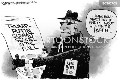 Trump Becomes Docile In Putin's Wake Cartoons and Comics - funny ...