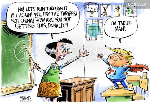 Trump-tariffs Cartoons and Comics - funny pictures from CartoonStock