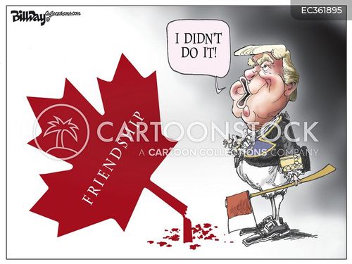 Stick Of Tariffs Cartoons and Comics - funny pictures from CartoonStock