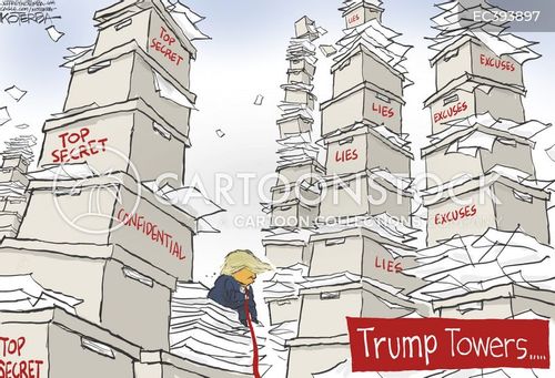 Trump Tower Cartoons and Comics - funny pictures from CartoonStock