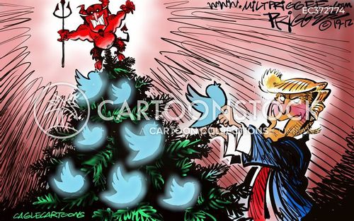 Twitter Headquarters Cartoons and Comics - funny pictures from CartoonStock